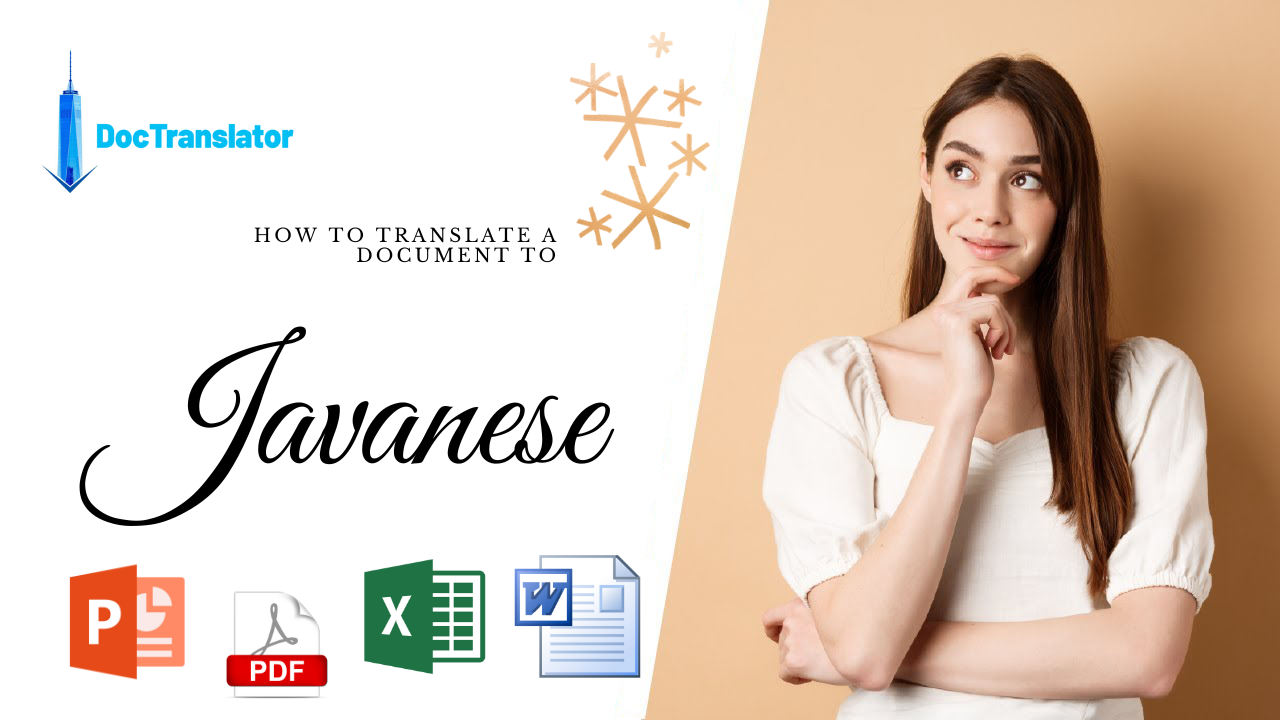 Translate PDF To Javanese ⭐️ DocTranslator