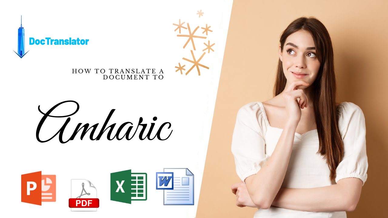 Traduci PDF in amarico ⭐️ DocTranslator