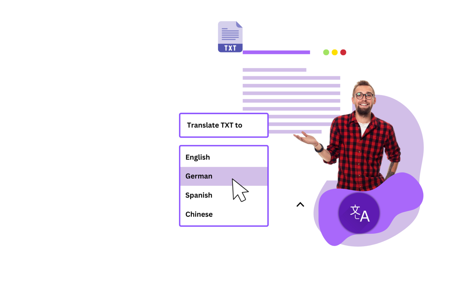 Free TXT Translator For 120+ Languages